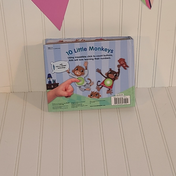 Melissa & Doug | Toys | Melissa Doug Pokeadot Little Monkeys Board Book ...